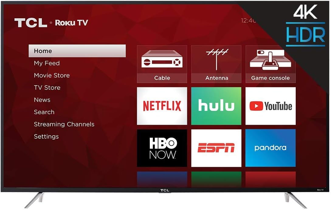 Amazon.com: TCL 65S435, modelo 2021 - Class 4-Series, Smart TV, Roku ...