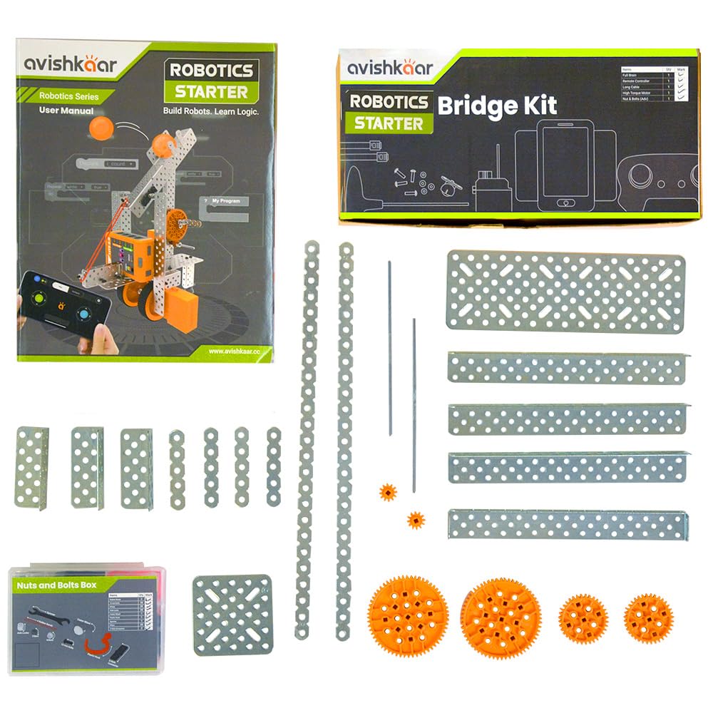 Buy Avishkaar Robotics Starter Bridge Kit, Accessory Pack to Upgrade ...