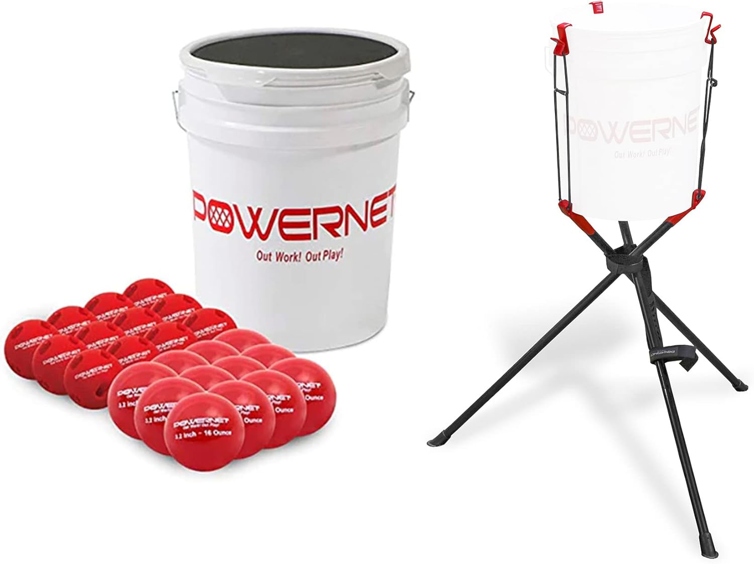 Amazon.com : PowerNet Corbin Carroll Baseball Softball Portable Bucket ...