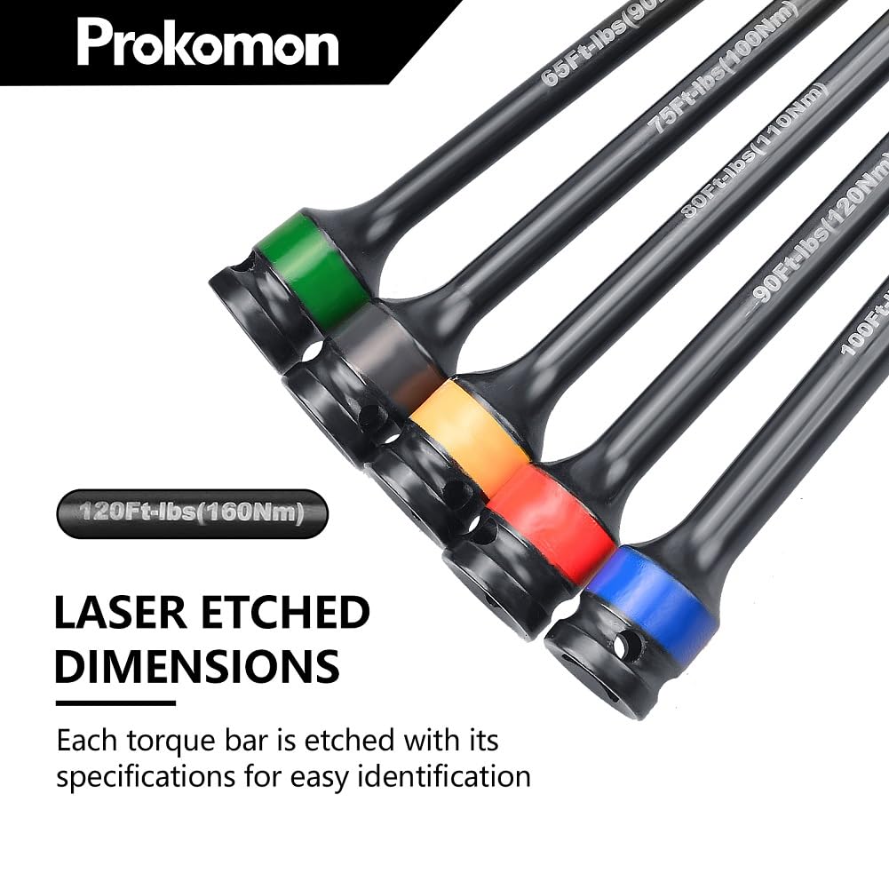 Snapklik.com : Prokomon 10 Pcs 1/2 Inch Impact Torque Limiting ...