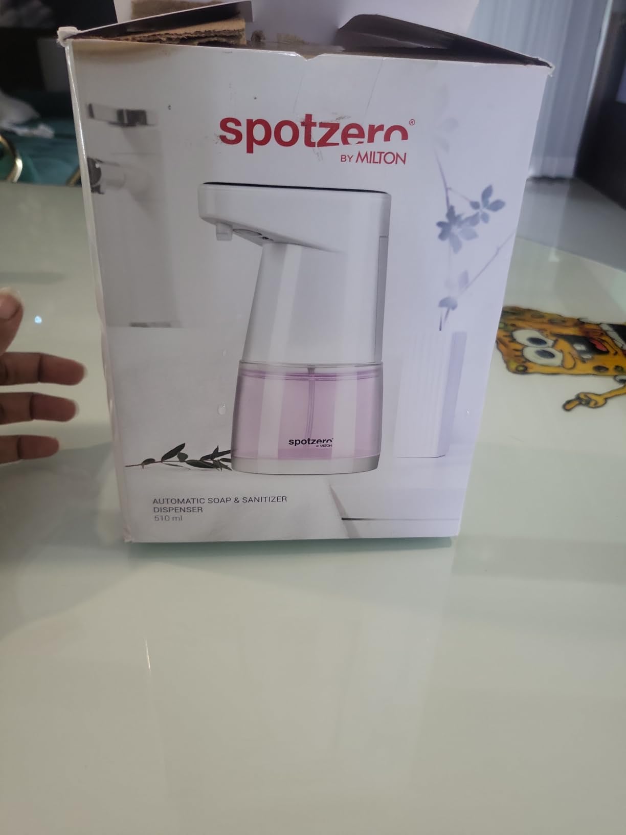 Spotzero by Milton Automatic Soap and Sanitizer Dispenser, 510 ml ...