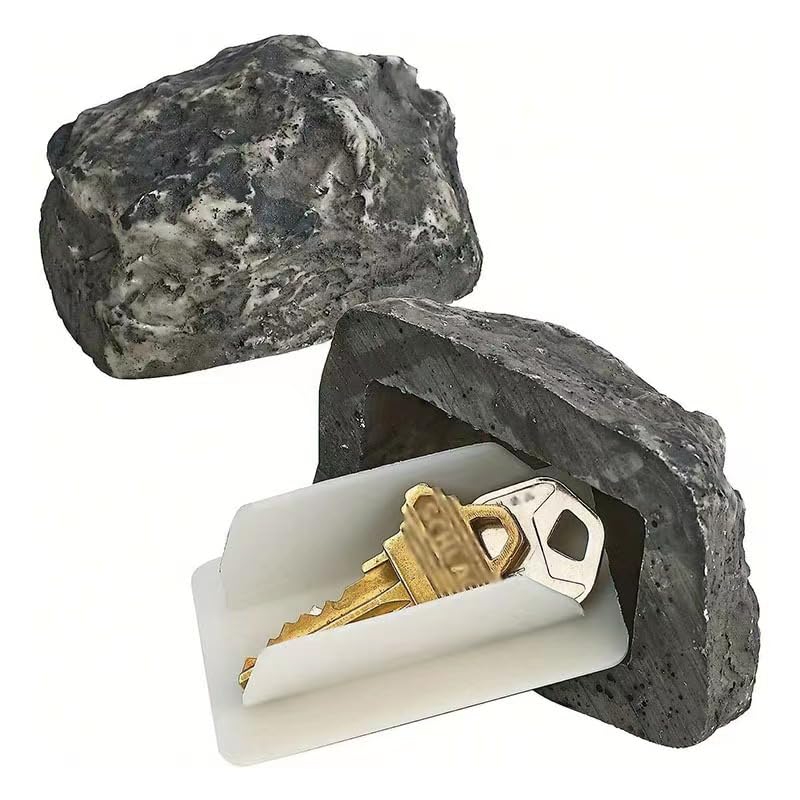 Amazon.com: Outdoor Key Hider - Faux Rock Design Keys Hide Stone for ...