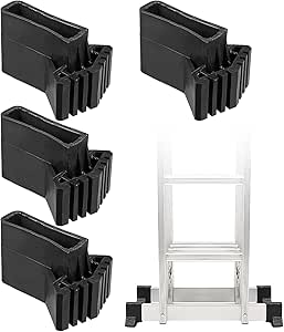 Xiuyer Rubber Non-Slip Extension Ladder Feet, Step Ladder Feet,Non-Slip ...