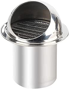 Amazon.co.jp: Chimney Tool Wall Mounted Stainless Steel Round Bull Nose ...