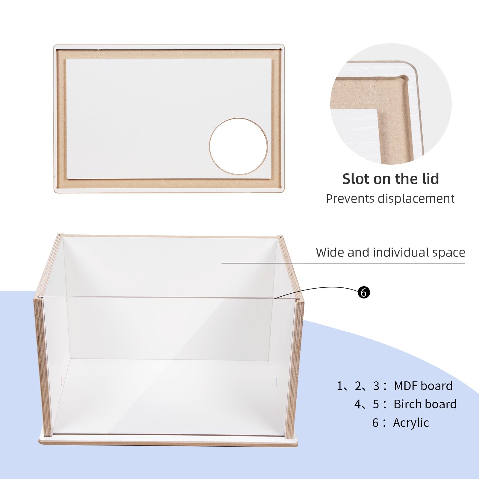 Snapklik.com : Niteangel Visible Hamster Digging Box For Syrian Dwarf ...