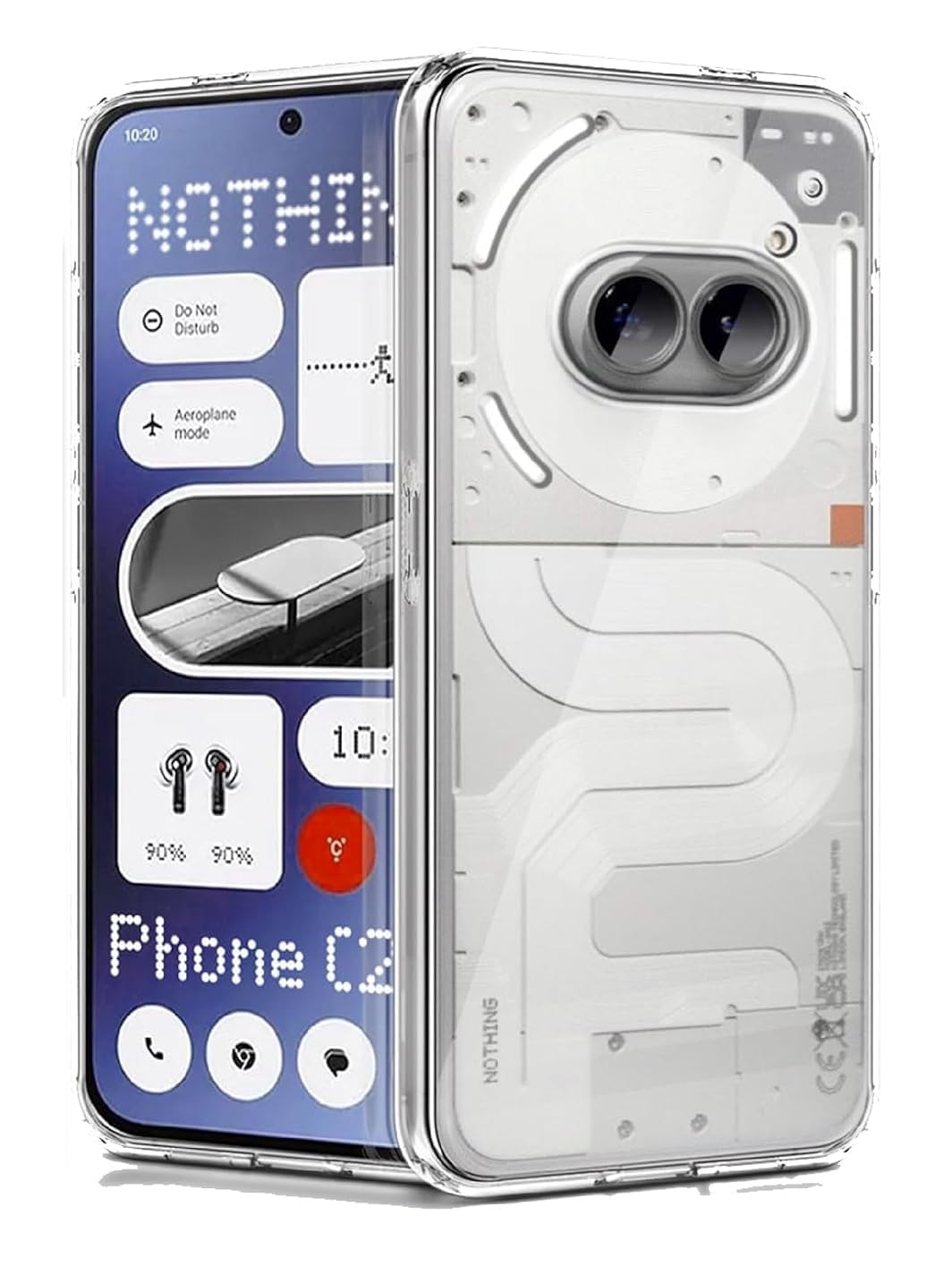 JGD PRODUCTS for Nothing Phone 2a 5G (2024) Premium Transparent Soft ...