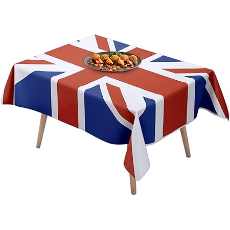 Union Jack Plasticloth Tablecloth - 137cm x 182cm - Perfect Jubilee ...