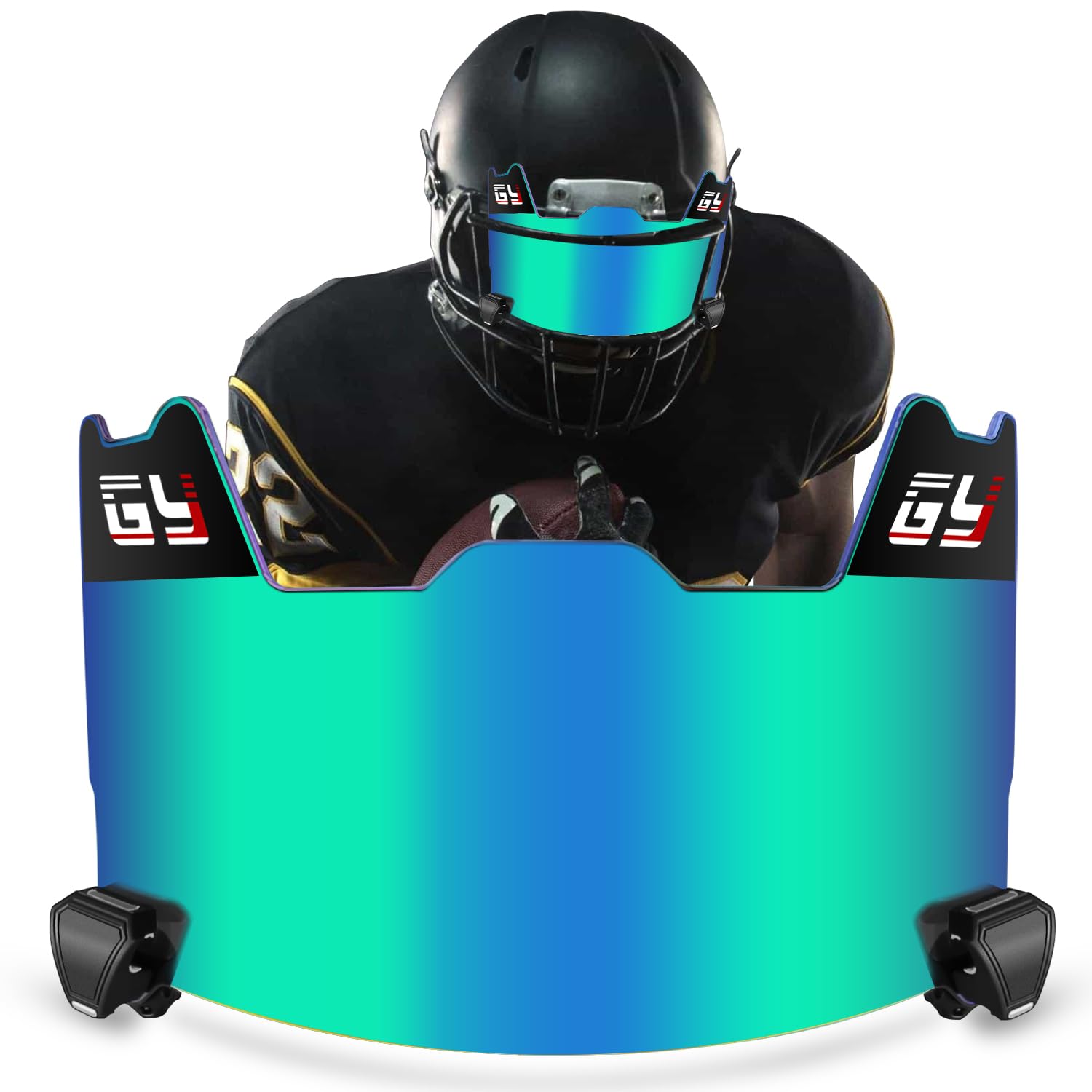 Visor Football Helmet NXTRND VZR1® Purple Football Visor