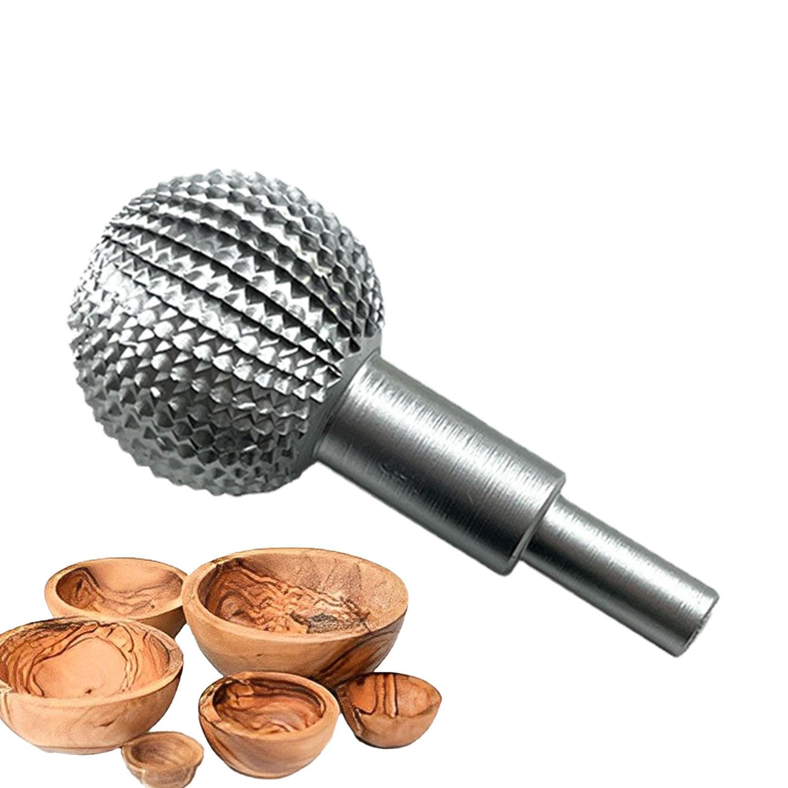 EsEico Sphere Rotary Burr, Woodworking Spherical Grinding Head, Carbon ...