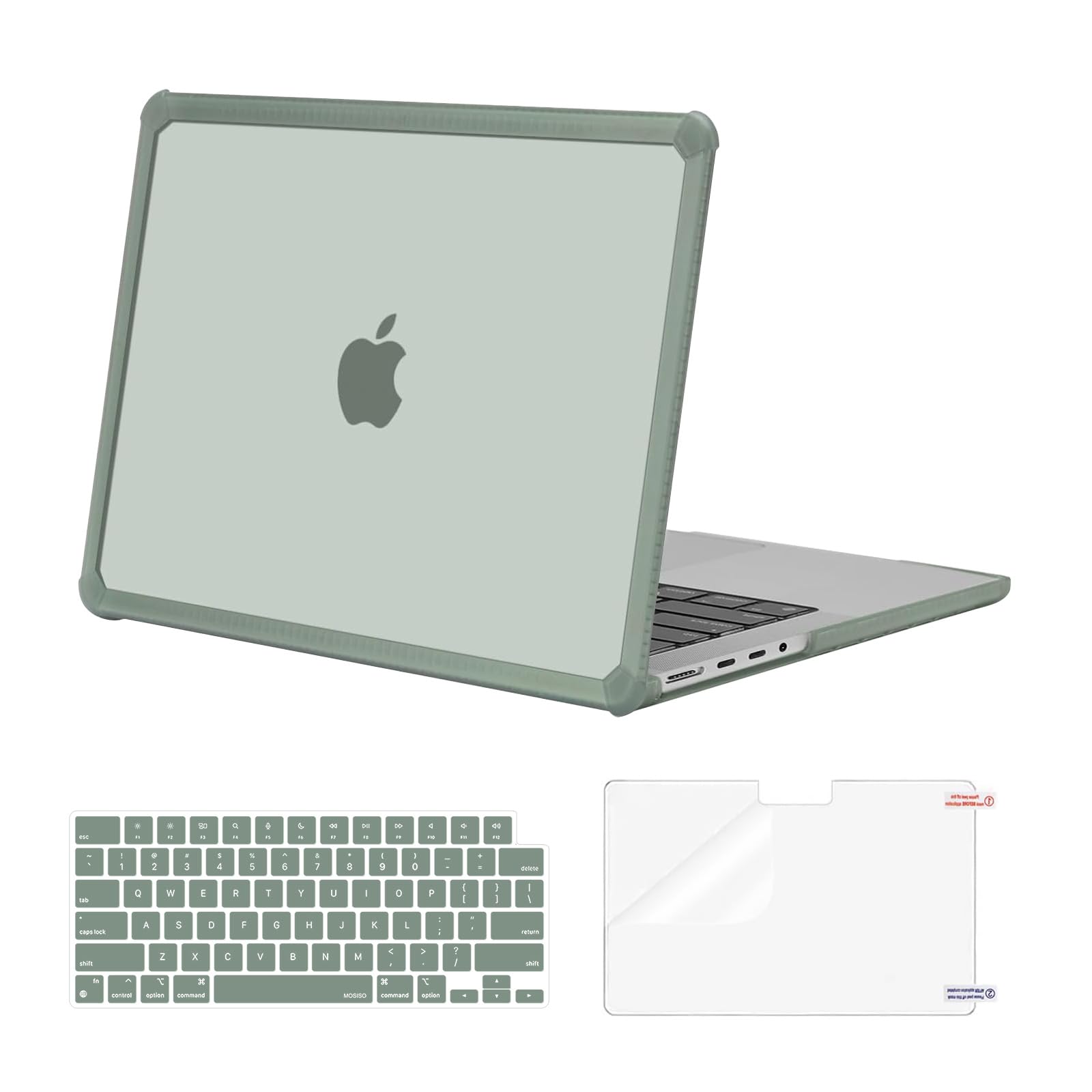 Amazon.com: MOSISO Compatible with MacBook Pro 14 inch Case 2024-2021 ...
