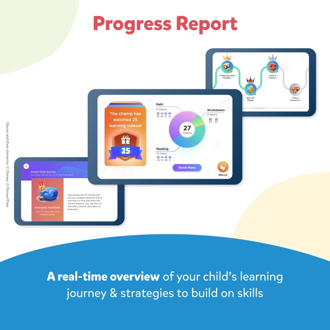 Buy BYJU’S Learning Featuring Disney, 1st Grade Premium Kit Ages 5-7 ...