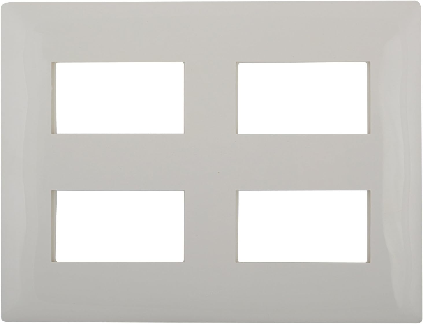 Legrand Myrius Polycarbonate 12 Module Plate WH 673212 (White) : Amazon ...
