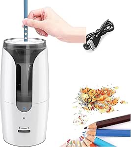 Amazon.com : Large Electric Pencil Sharpener,Art Pencil Sharpeners For ...