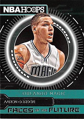 Aaron Gordon basketball card (Orlando Magic) 2016 NBA Hoops #10 Faces ...