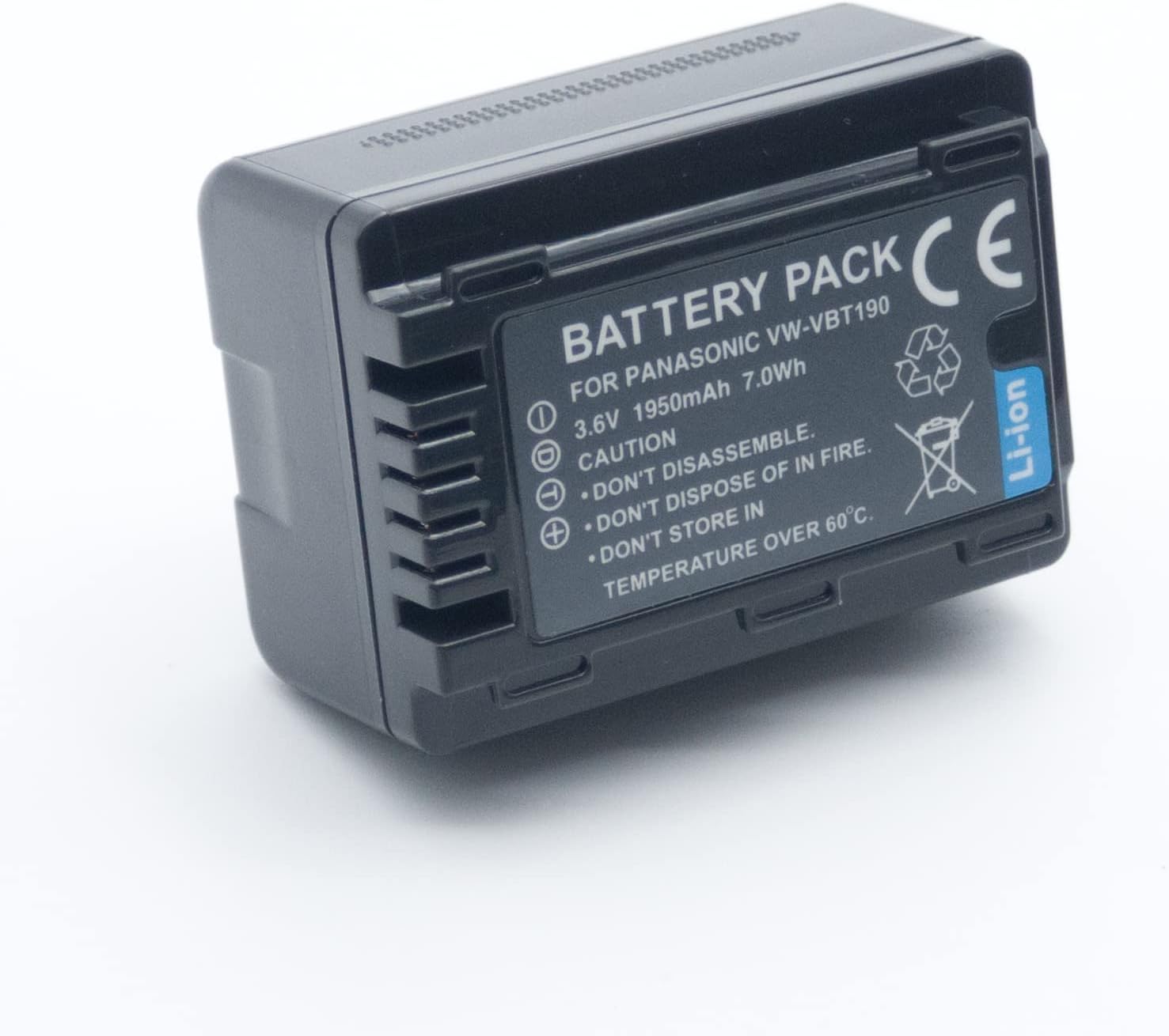 Amazon.com: ReplacePower Battery pack for Panasonic HC-V785, HC-V785GN ...