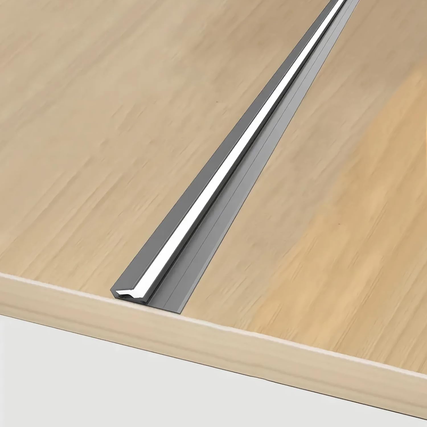 JARBIH 5Pack Surface Mounted LED Linear Aluminum Profile, 45 Degree Led ...