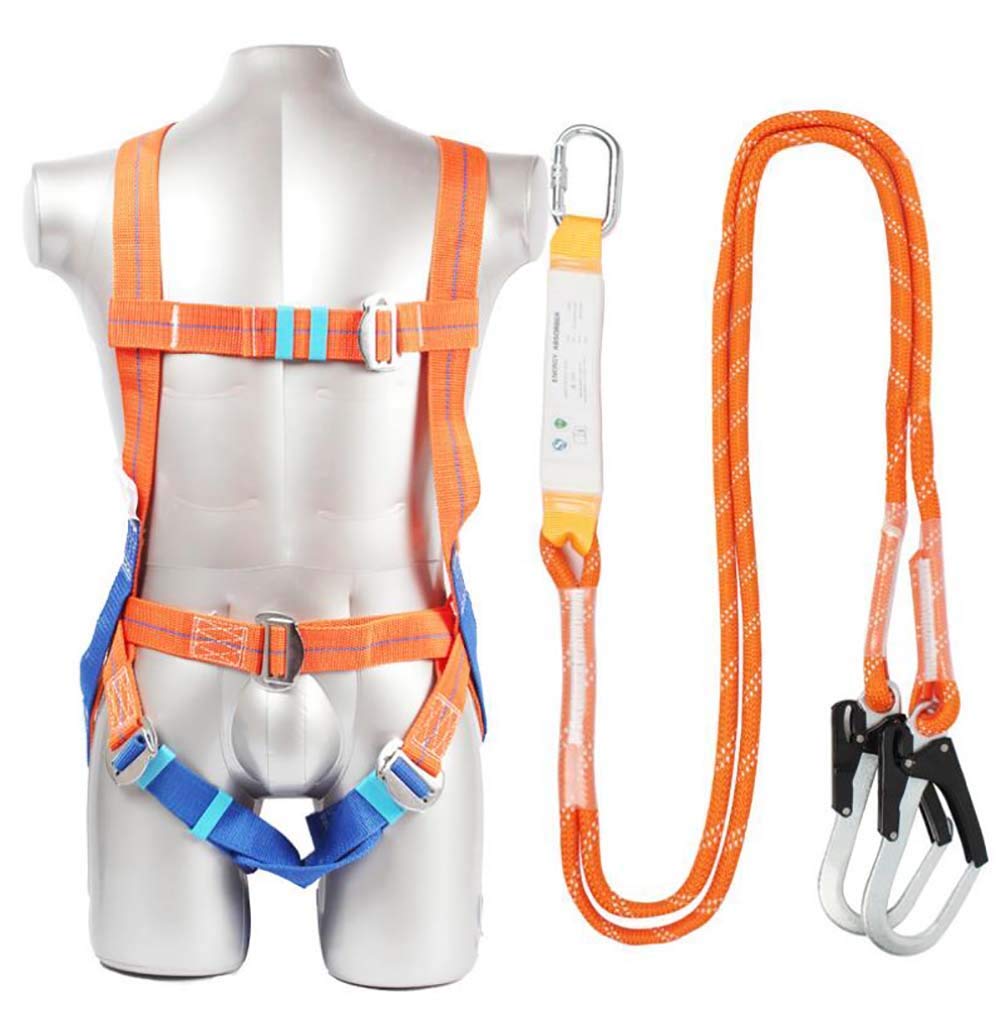Buy Super Black Bull Fall Protection Full Body Safety Harness Personal ...