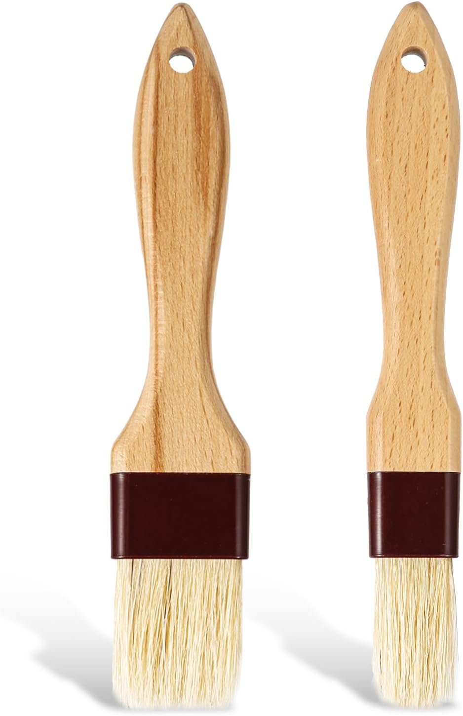 Amazon.com: BAKVOS Pastry Brushes With Natural Wood and Bristles,Baking ...