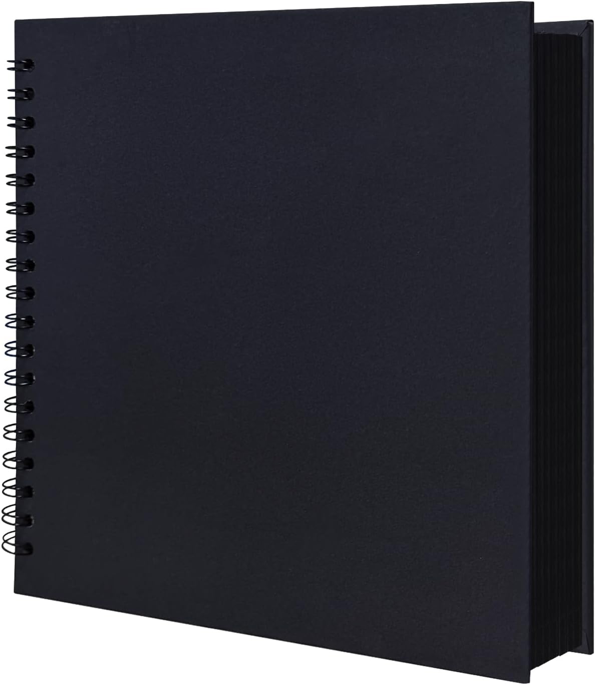Amazon.com: HenPisen Scrapbook Album 8 x 8 Inch 20 Sheets/40 Pages Black Hardcover Kraft Paper ...