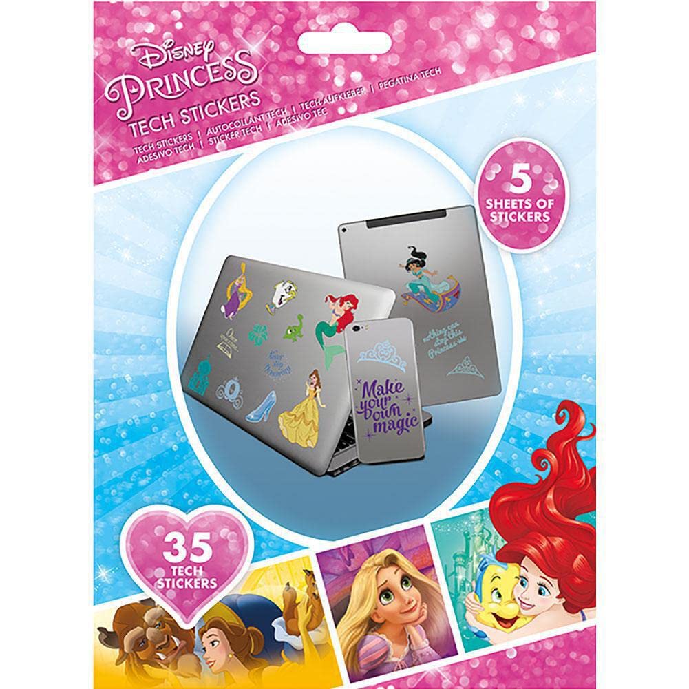 Disney Princess Kit of 35 Stickers, TS7402, Multi-Colour, Extra Large ...