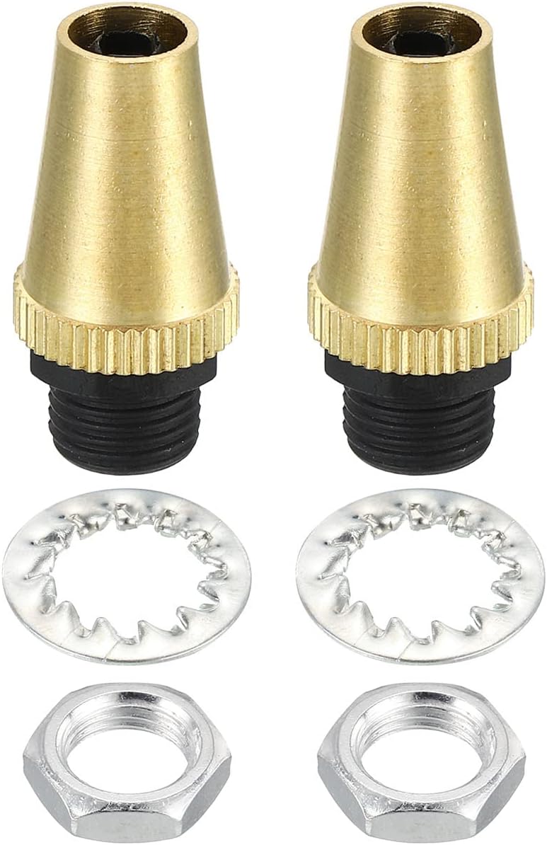 PATIKIL Lighting Cord Grips Connector, Copper Light Cable Glands, 2Pcs ...