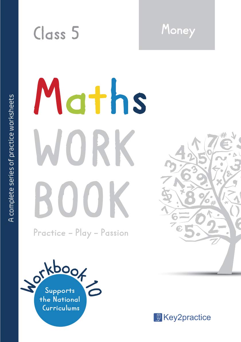 Key2Practice Class 5 Maths Workbook 10 (Money) Mathematics Summer ...