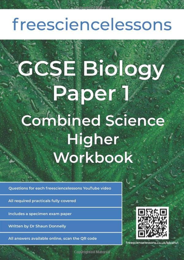 Buy Freesciencelessons GCSE Biology Paper 1: Combined Science Higher ...