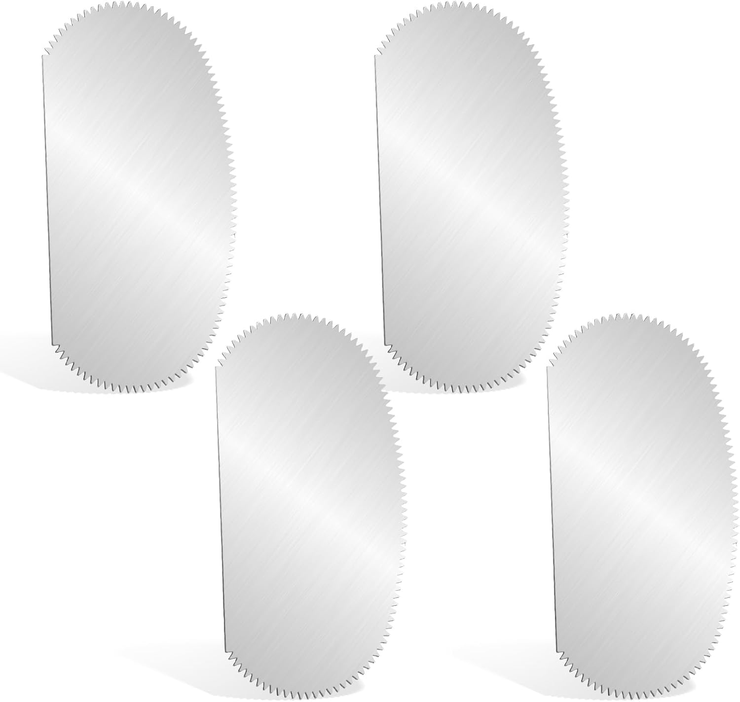 Amazon.com: 4 Pcs Stainless Steel Clay Scraper, Steel Pottery Tools ...