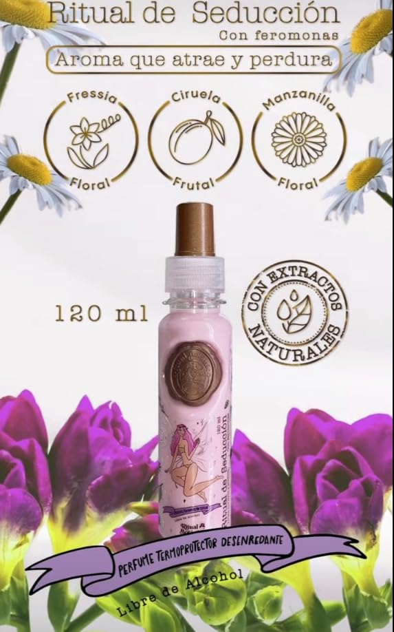 Ritual Botánico Perfume Termoprotector y desenredante Capilar 4.1 fl oz ...