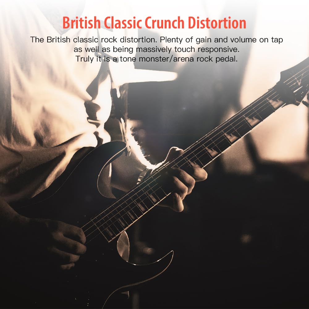 Snapklik.com : JOYO Distortion Pedal Crunch Distortion Of British ...