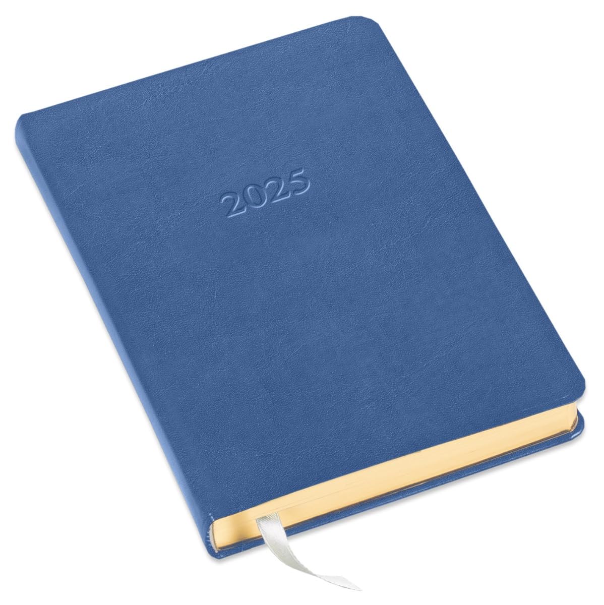 Amazon.com : Gallery Leather Daily Planner 2025, Elegantly Bound Daily ...