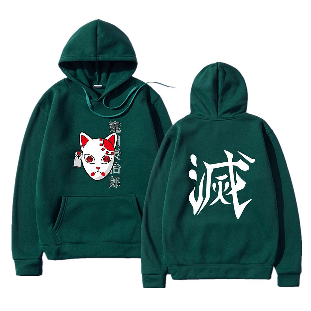 Buy Demon Slayer Hoodie Sweatshirt 3D Print Jacket Nezuko Tanjiro ...