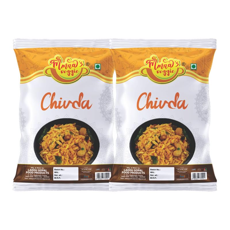 Mmaa's Veggie Halka Fulka Poha Cornflakes Mix Chivda | Half Roasted ...