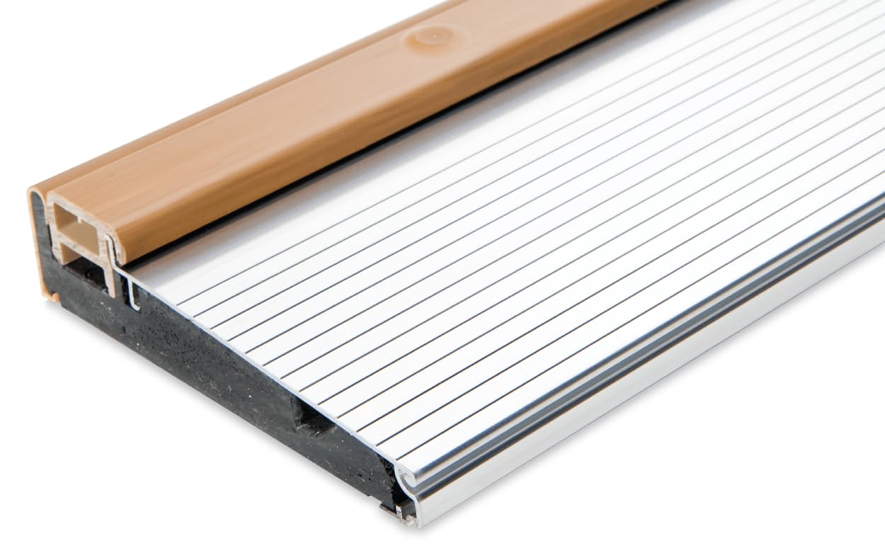 Exterior Inswing Threshold, 4 9/16 inch, Composite Cap and Bottom, Mill ...