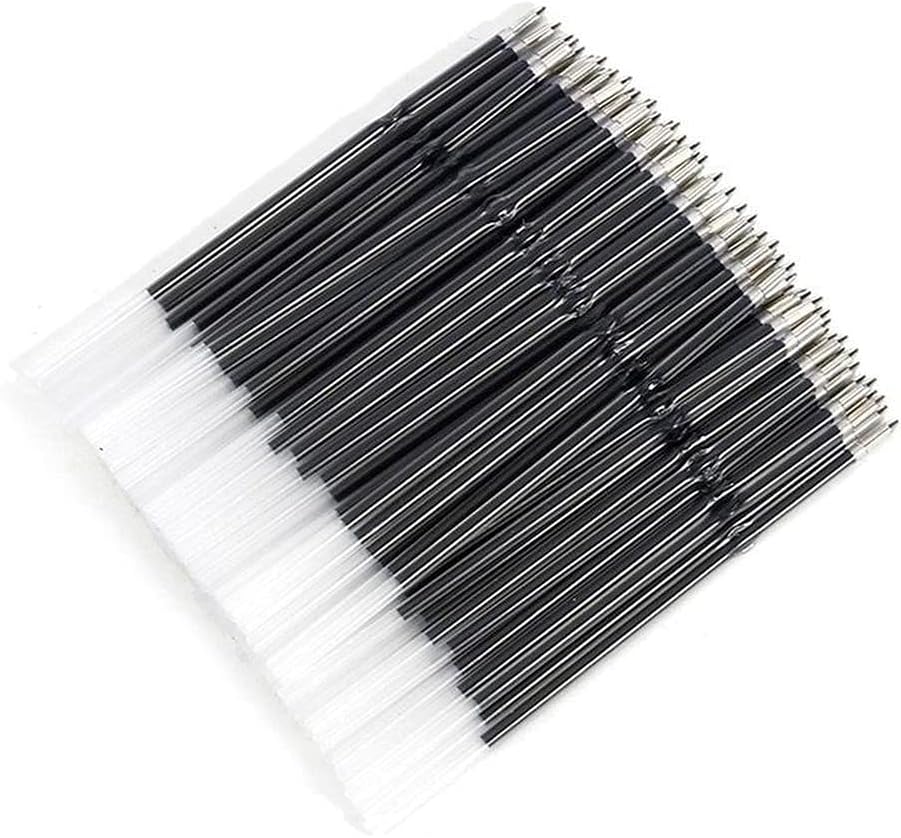 20 Pcs 0.7Mm Black Ballpoint Pen Refill Press Ballpoint Pen Refill ...