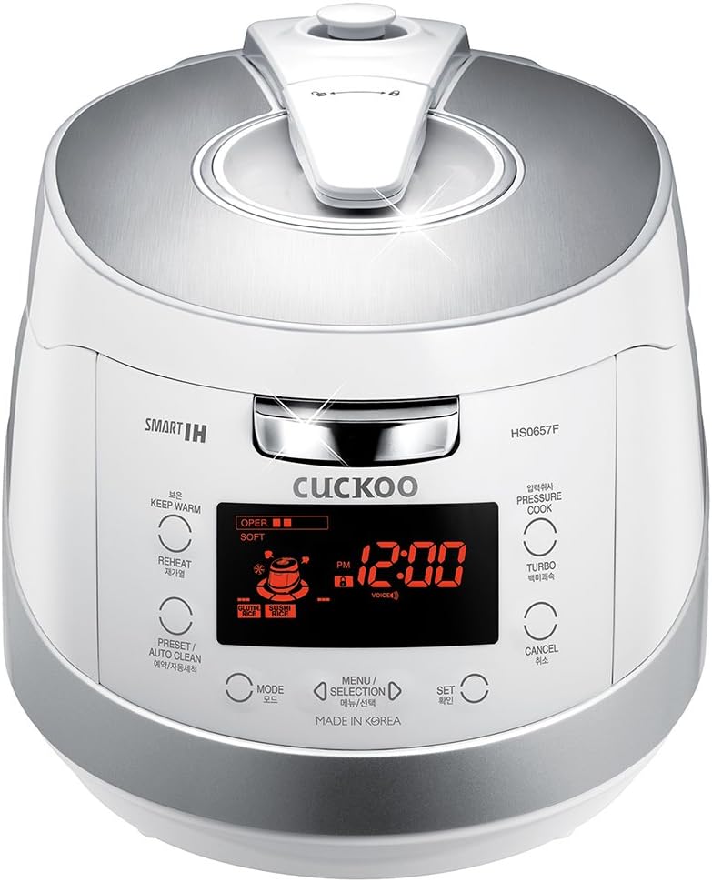 Amazon.com: Dimchae Cook Induction Heating Pressure Rice Cooker 10 Cup ...