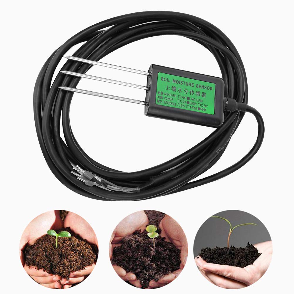 Kabelliste Soil Moisture Sensor Jarchii Soil Moisture Level Test Tool,
