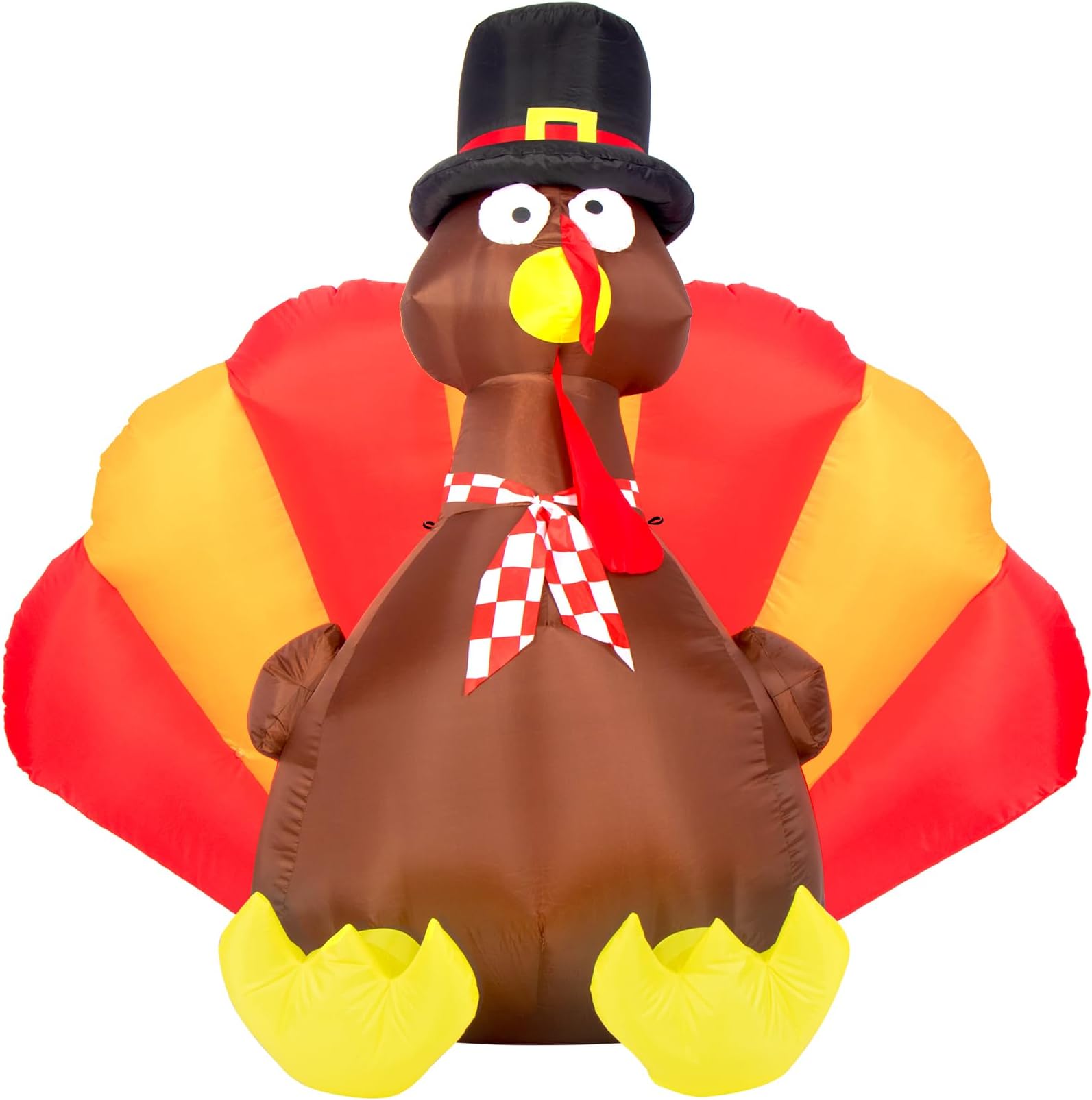 Amazon.com: LAOSSC 6 FT Inflatable Turkey Yard Decorations for Outdoor ...