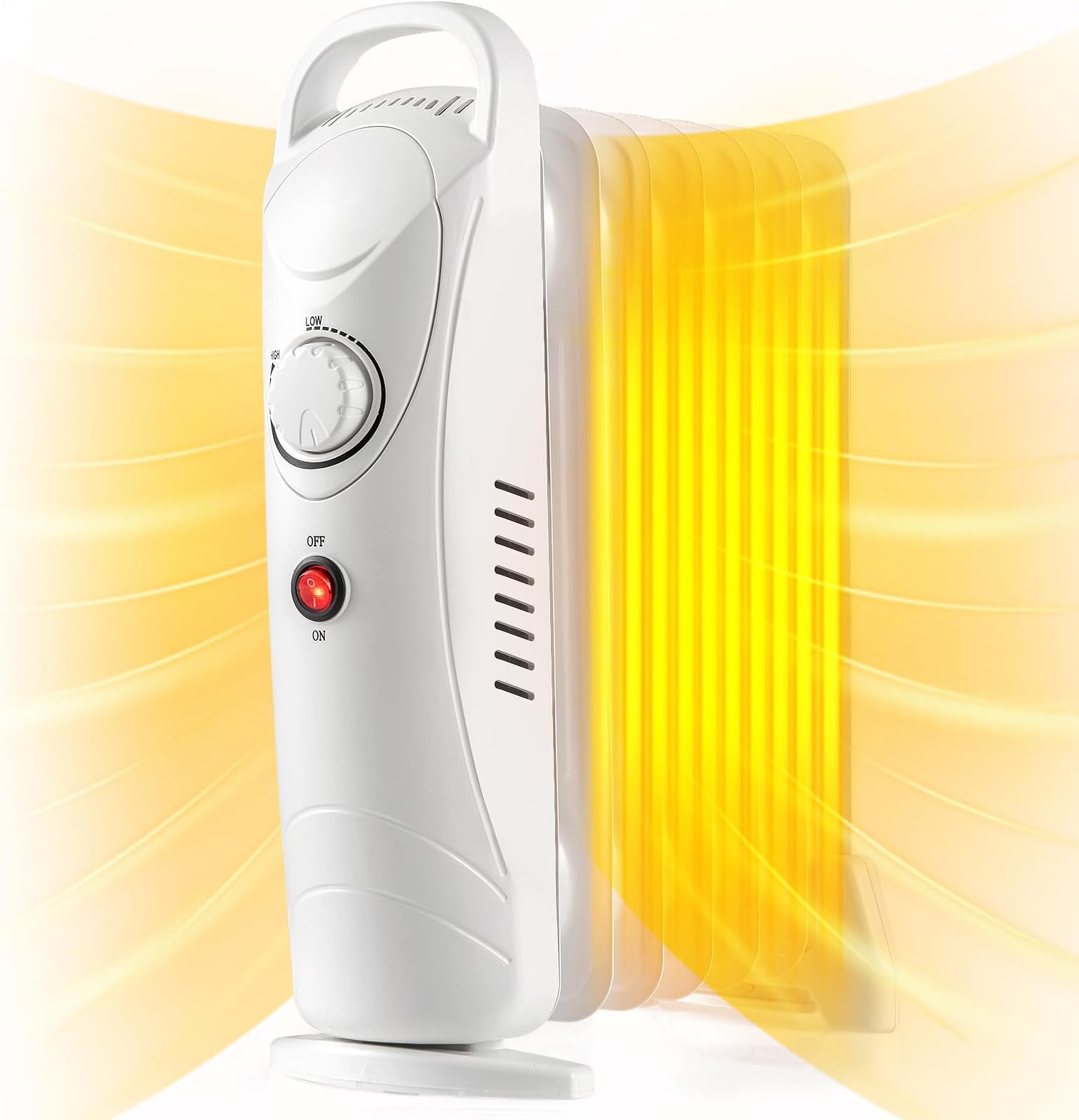 Amazon.com: Oil Filled Radiator Heater, Small Portable Space Heater ...