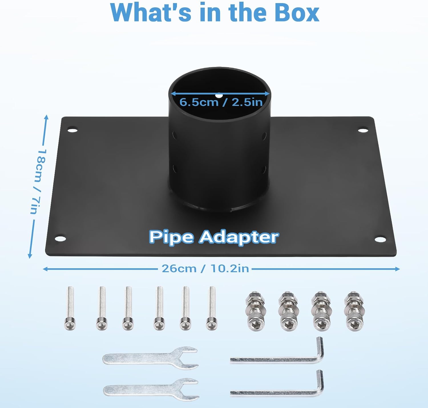 Starlink Mount, Starlink Flat High Performance Pipe Adapter, Starlink ...
