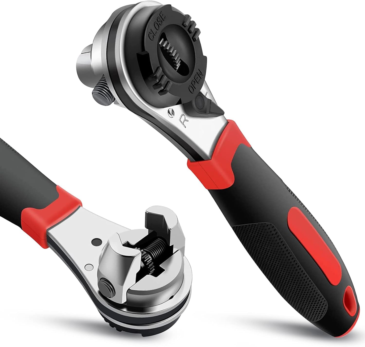 Adjustable Ratchet Wrench, TrumLandy Ratchet Wrench for 6-22mm Screws ...