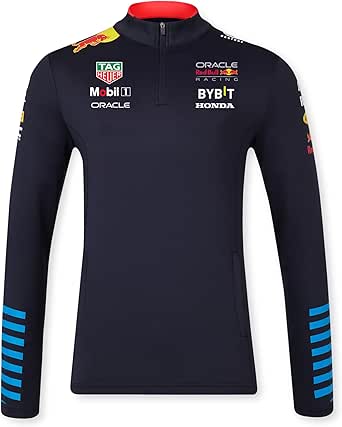 Castore Red Bull Racing F1 2024 Team 1/4 cierre de cremallera Capa ...