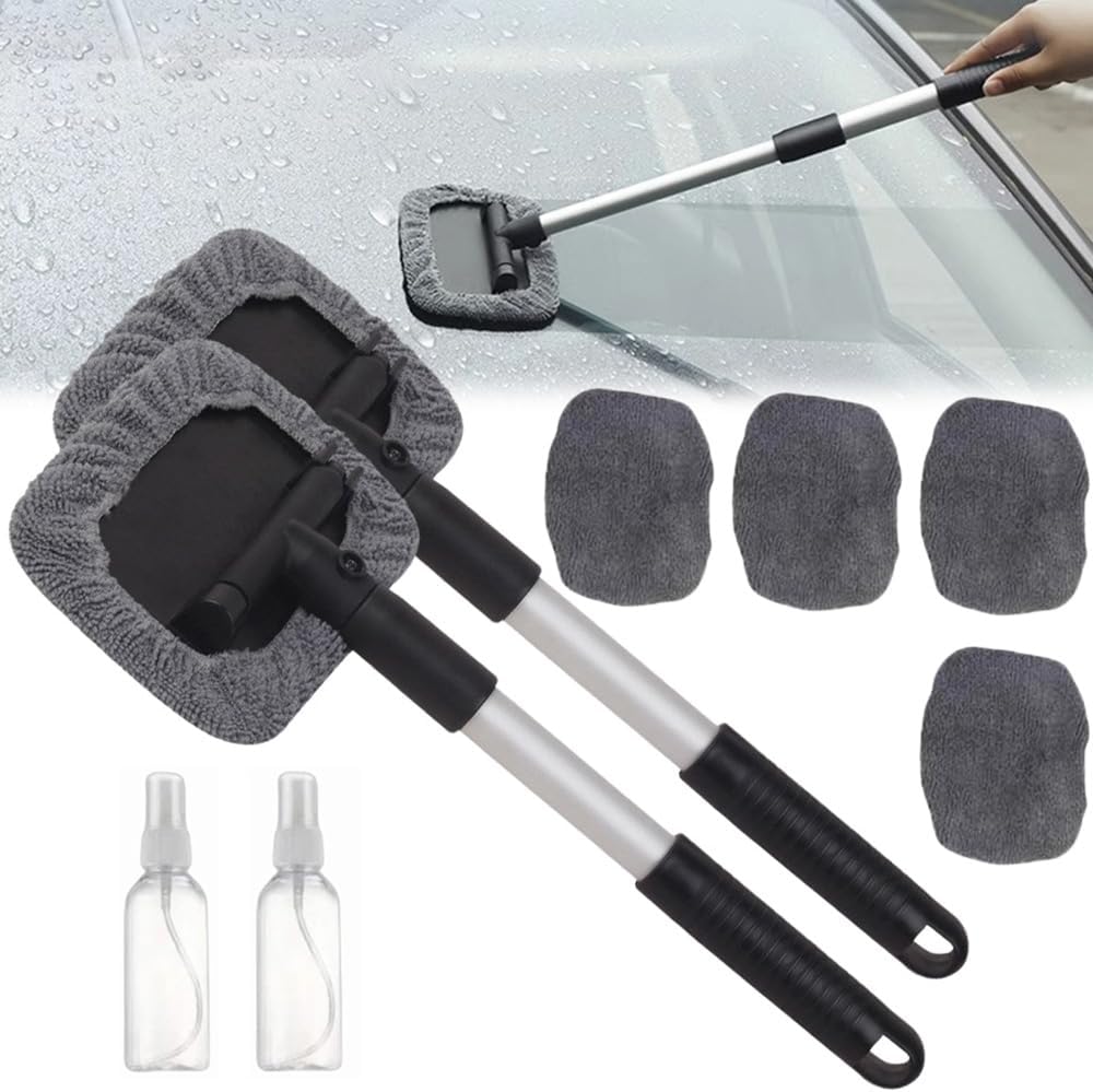 Amazon.com: Windshield Window Cleaner Tool, 2024 New Magnetic Car ...