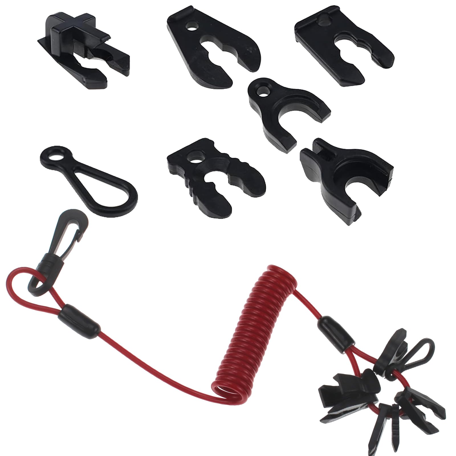 Snapklik.com : ZOOKOTO Universal Safety Boat Kill Switch Lanyard ...