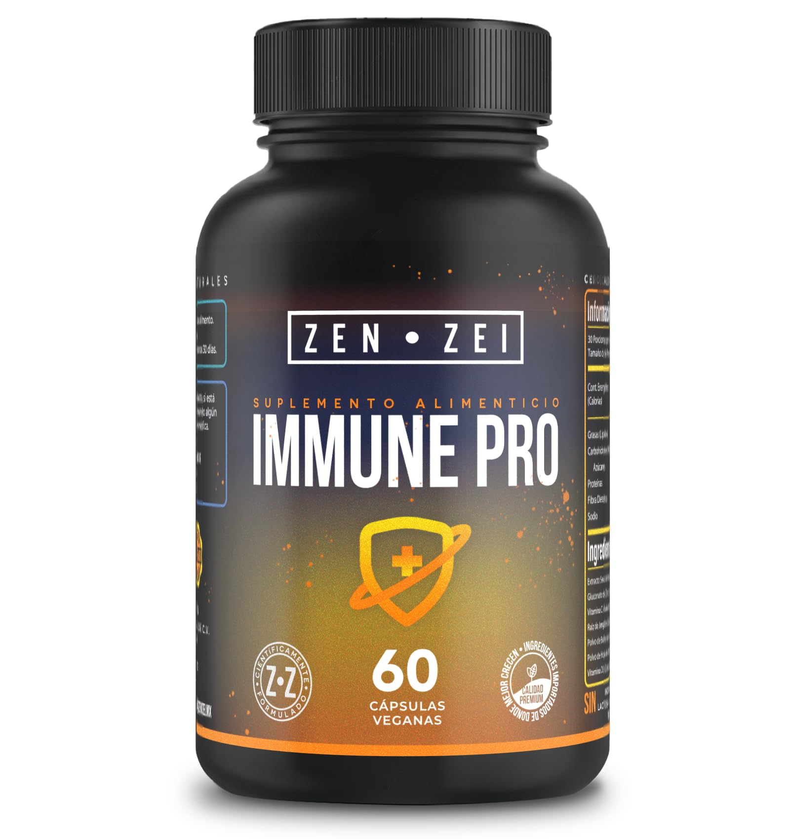 ZEN•ZEI | IMMUNE PRO | Científicamente Formulado con 6 Ingredientes ...