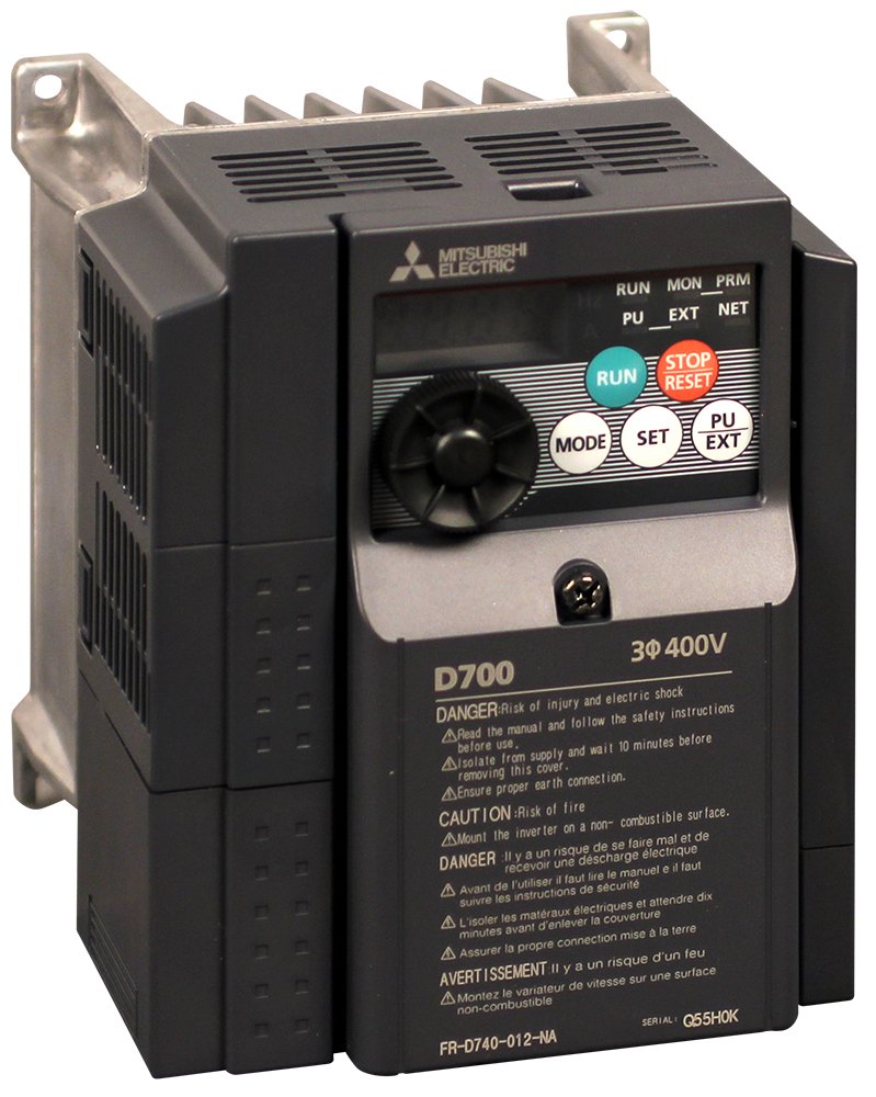 Buy Mitsubishi Electric - FR-D700 Series Micro VFD - 380-480V AC, 1HP ...
