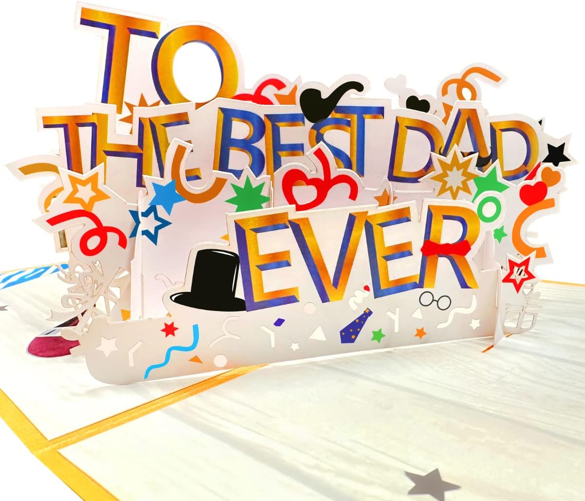 Amazon.com : ArchVinci Father's Day Card Fathers Day Pop Up Card Funny ...