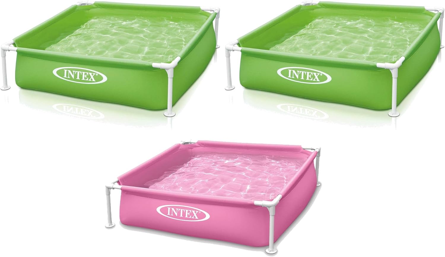 Amazon.com: Intex 57172EP 4 Feet x 4 Feet x 12 Inch Mini Frame Above ...