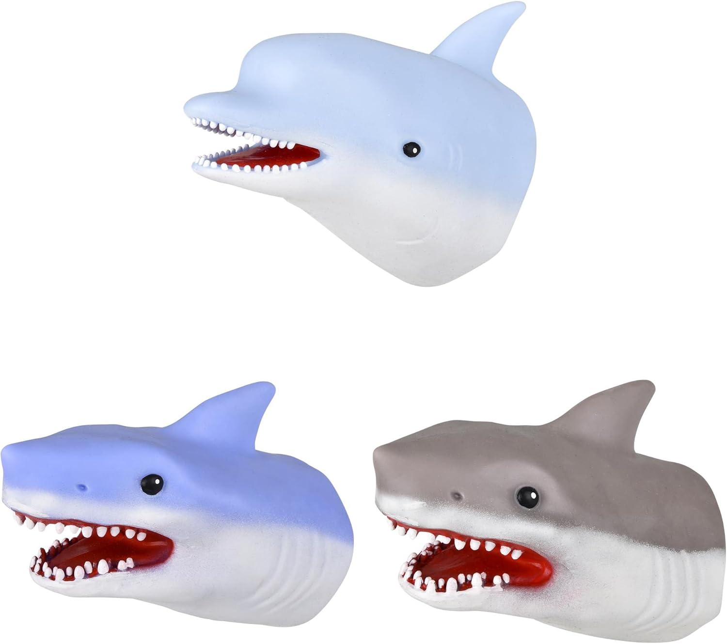 Amazon.com: Set of 3 Ocean Animal Hand Puppets – Forest & Twelfth 6 ...