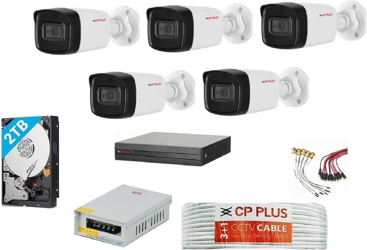 Buy CP PLUS Wired 8 Channel HD DVR 1080p, Colorful View in Night Vision ...